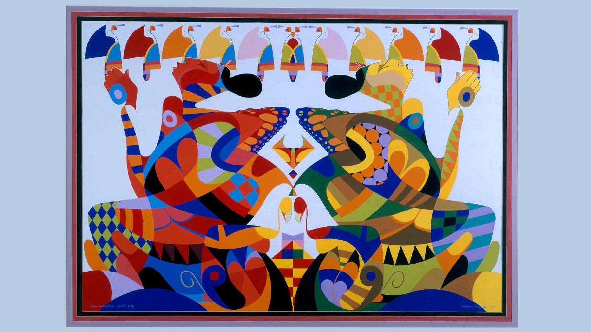 Benjamin Harjo Jr. (Absentee Shawnee/Seminole), 1945-2023 - Wheelwright ...